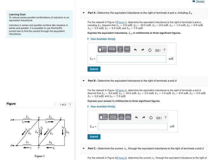 Solved Learning Goal: To reduce series-parallel combinations | Chegg.com