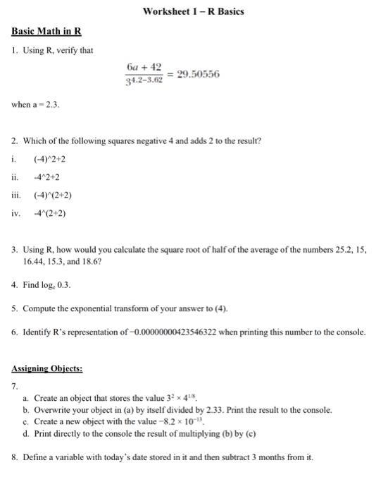 worksheet-1-r-basics-basic-math-in-r-1-using-r-chegg