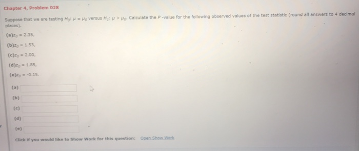 Solved Chapter 4. Problem 028 Mo versus Hiu > H. Calculate | Chegg.com