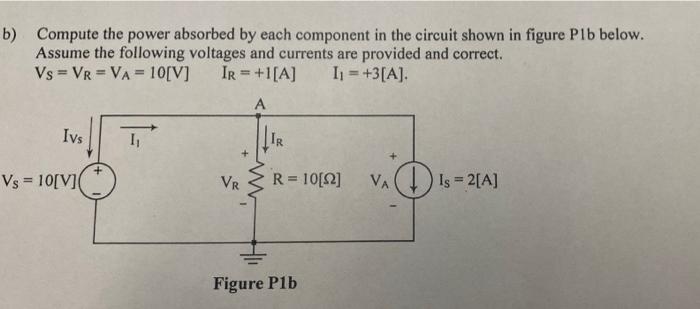 Solved Use basic circuit analysis techniques to compute Ir, | Chegg.com