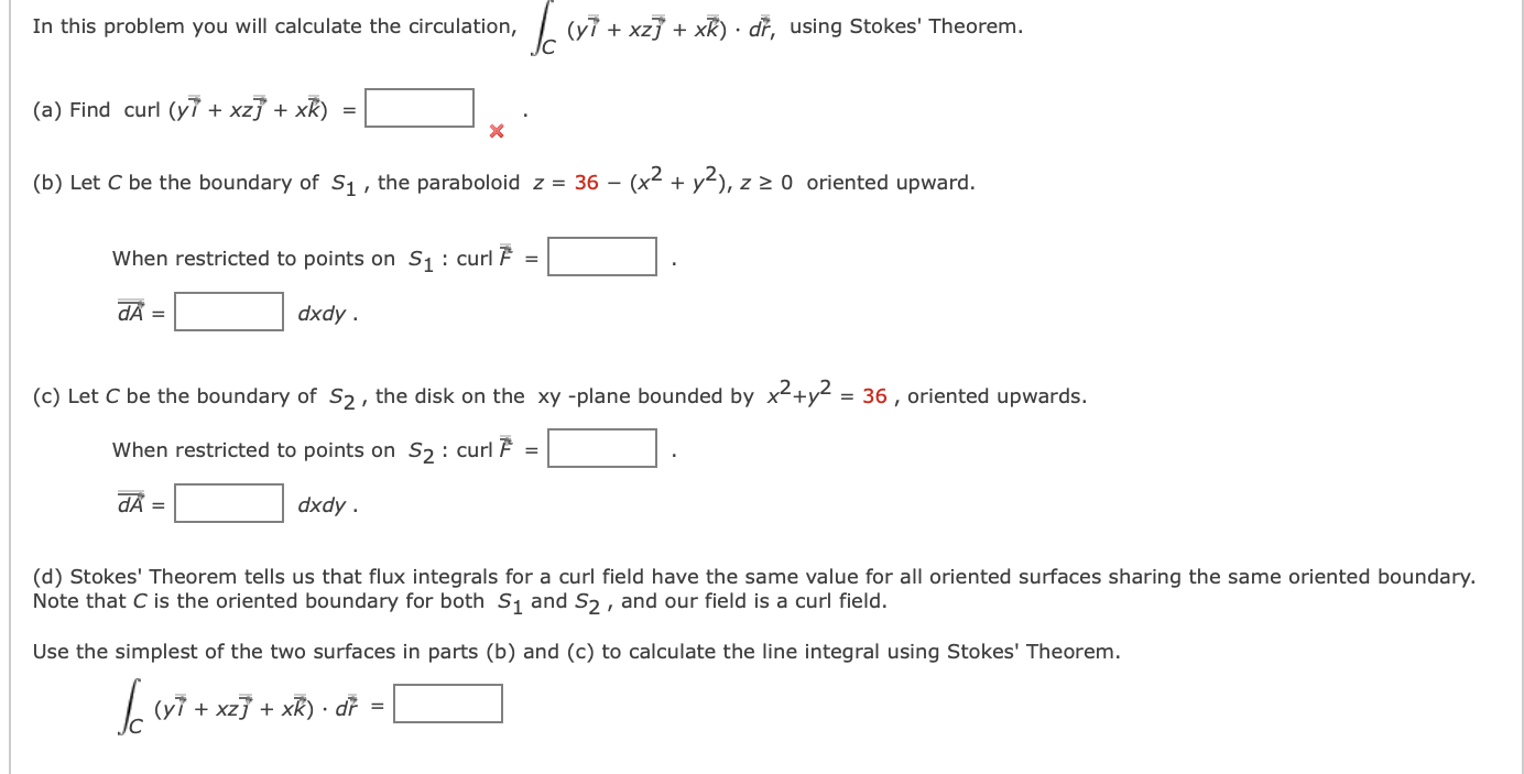Solved In this problem you will calculate the circulation, | Chegg.com