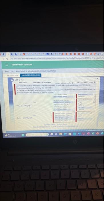laboratory simulation | Chegg.com