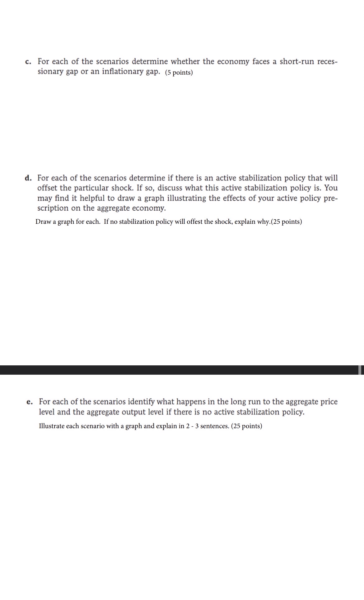 Solved b. ﻿Identify verbally what happens to aggregate | Chegg.com
