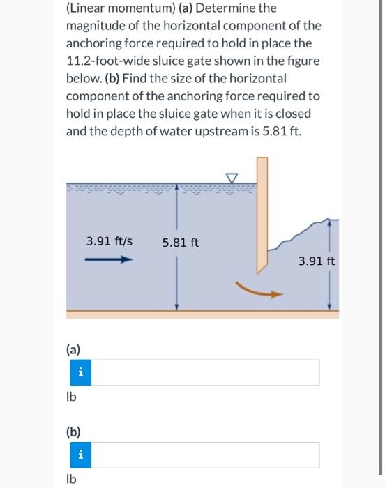 Solved (Linear momentum) (a) Determine the magnitude of the | Chegg.com
