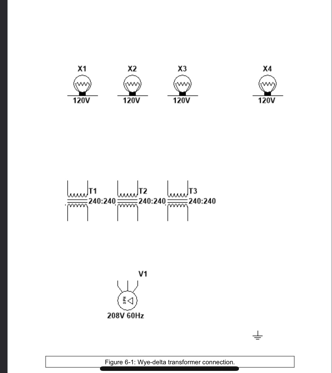 Solved Experiment 6 - ﻿Pre-lab NameWye-delta Transformer | Chegg.com