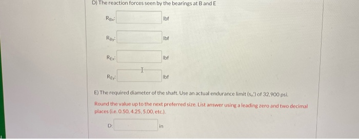 Solved The shaft below is made of SAE 1340 OQT 1000 and | Chegg.com