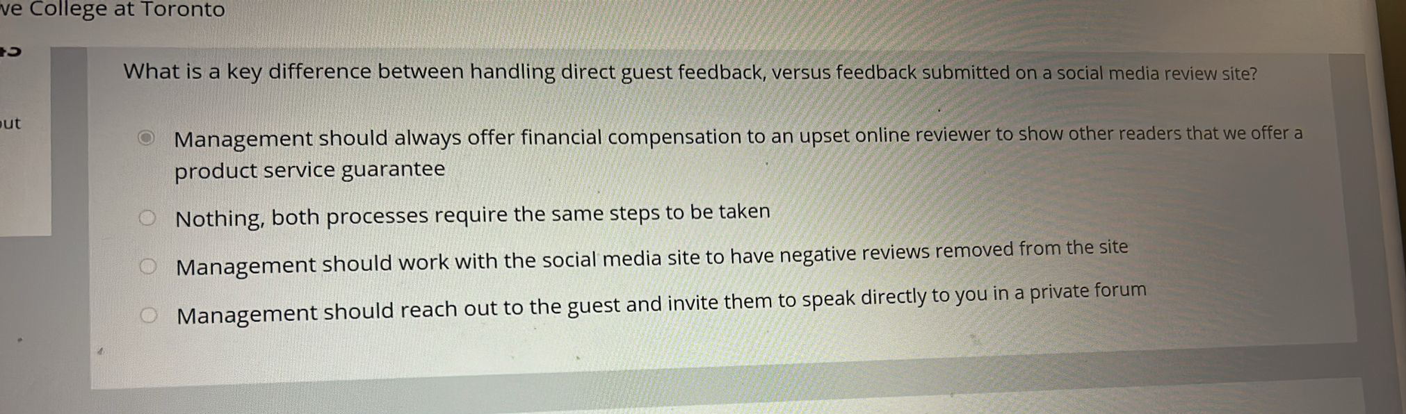 Solved What is a key difference between handling direct | Chegg.com