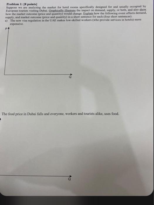 Solved Problem 1: [8 points] Suppose we are analyzing the | Chegg.com