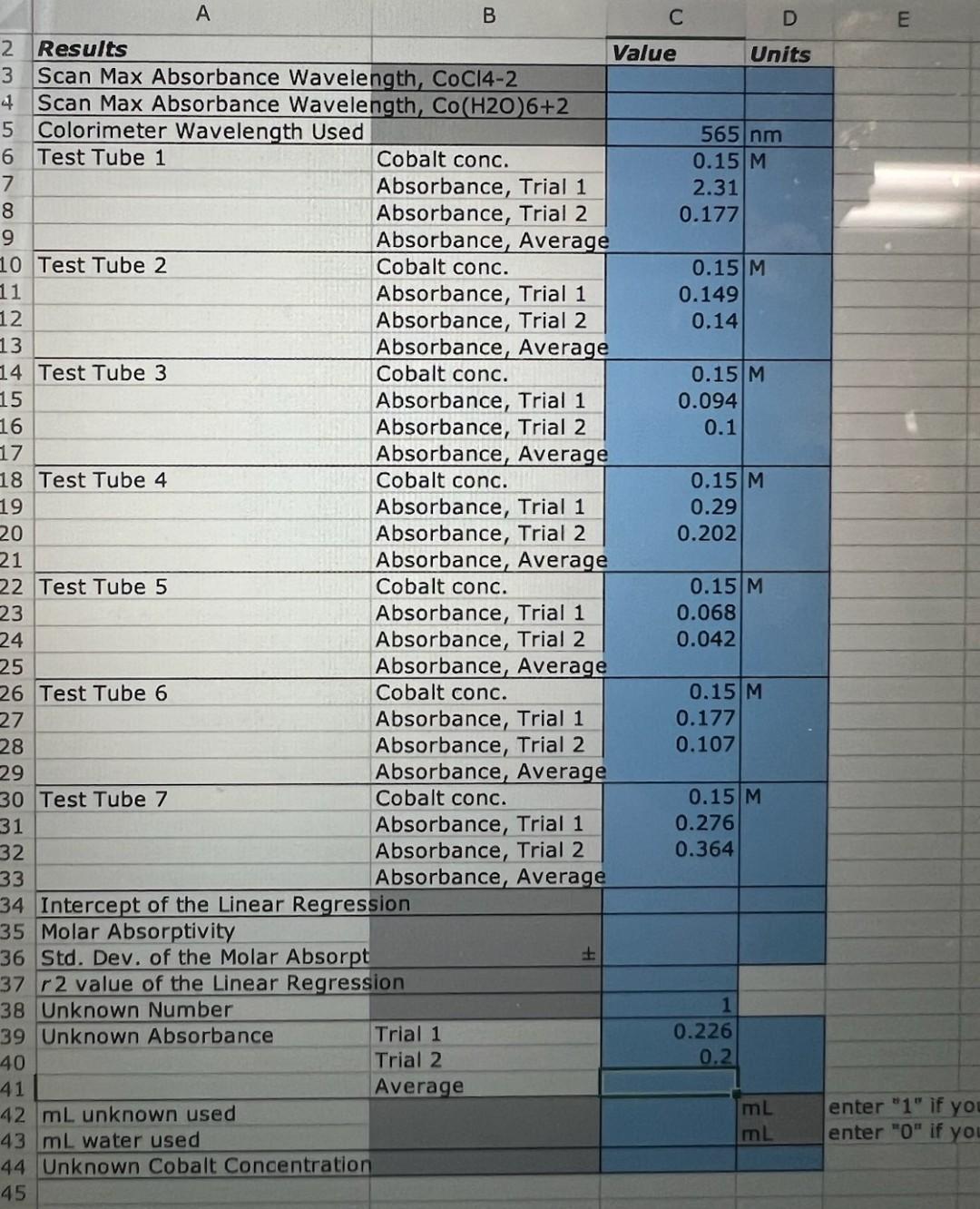 Can you please help me with trying to fill out what's | Chegg.com