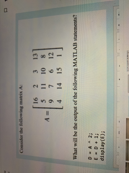 Solved Write A Matlab Script That Takes Two Integer Numbers