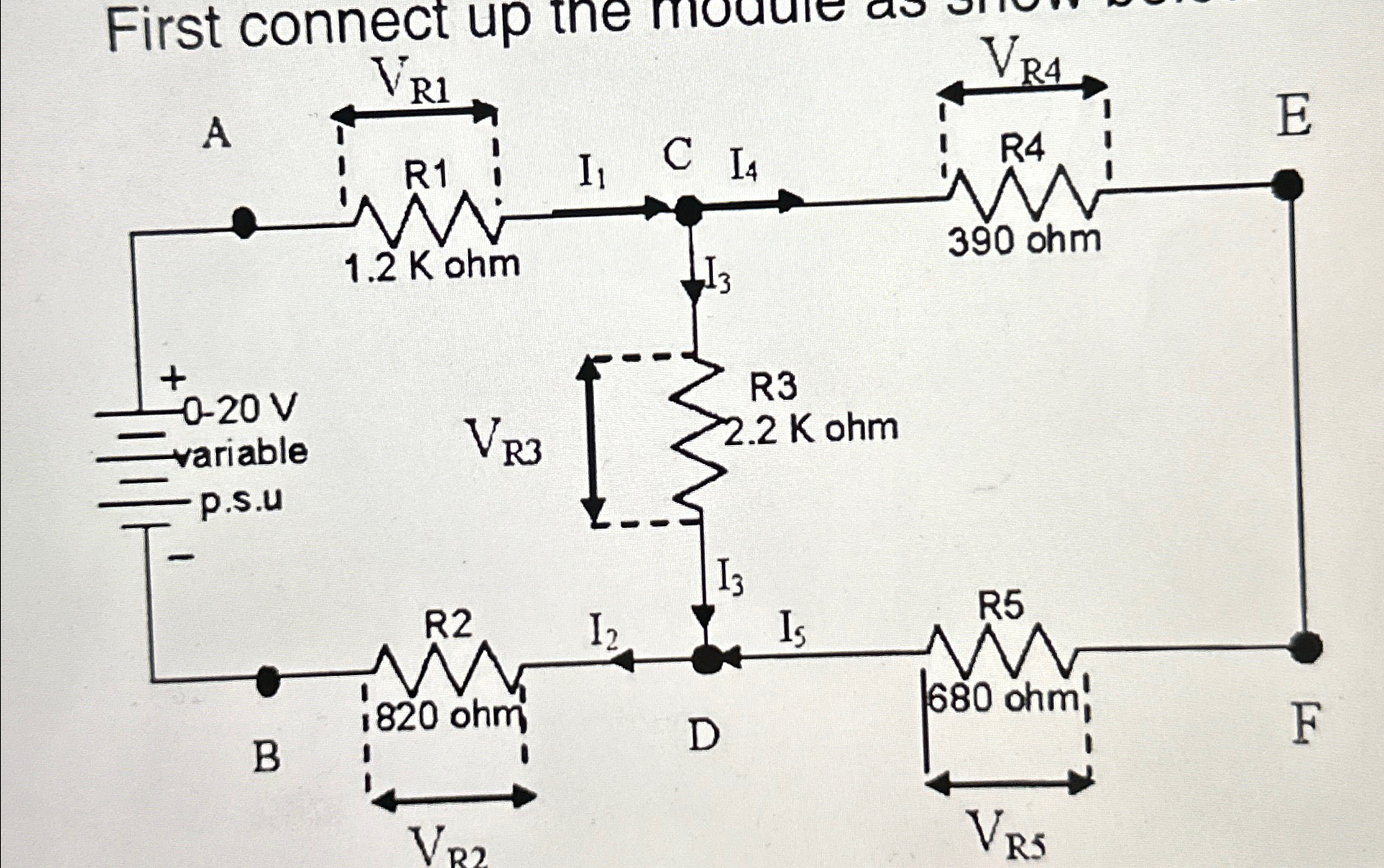Solved What is the algebraic sum of the voltages and the | Chegg.com