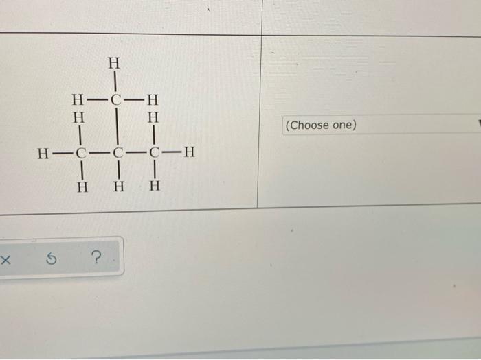 Solved Here is the chemical structure of butane: Η Η Η Η TL | Chegg.com