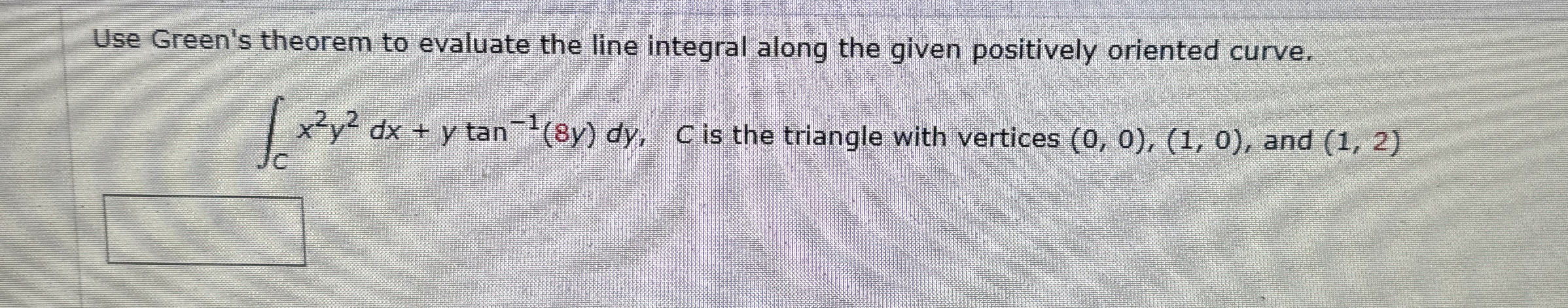 Solved Use Green's theorem to evaluate the line integral | Chegg.com