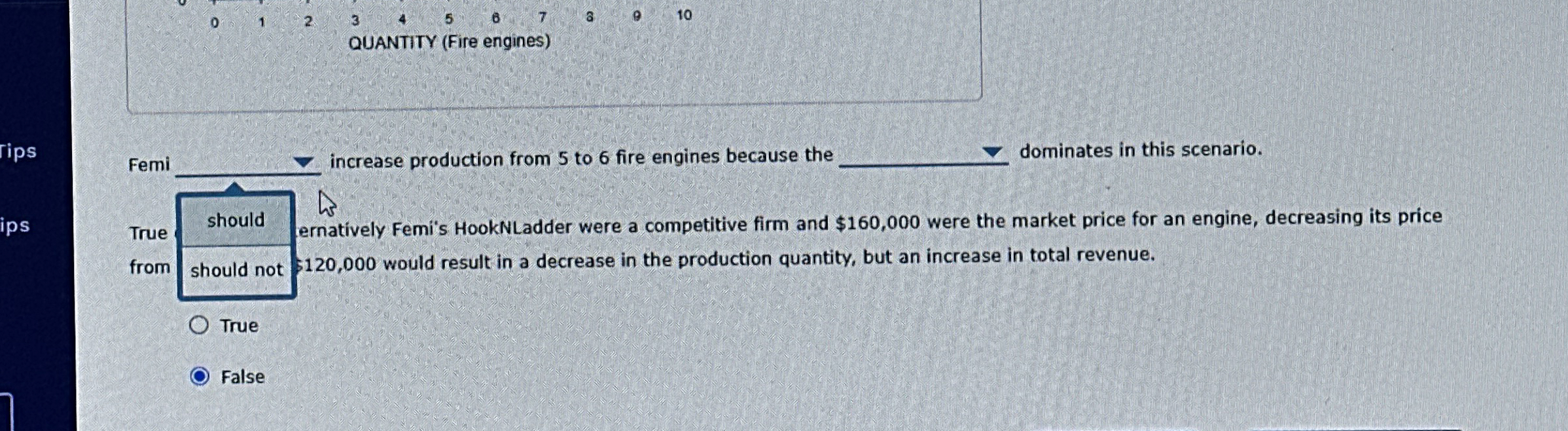 Solved 0,1,234567aθ10QUANTITY (Fire engines)Femi q, | Chegg.com