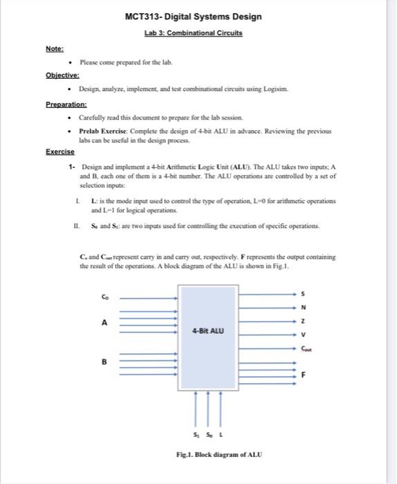 ) S logisim-wi... MCT313- Digital Systems Design Lab | Chegg.com