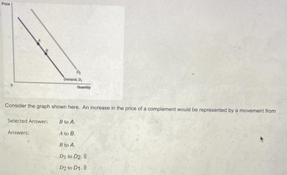 Solved B to A is incorrect plz answer in following format | Chegg.com