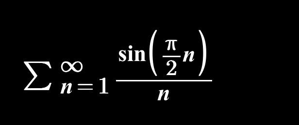 Solved ∑n=1∞nsin(2πn) | Chegg.com