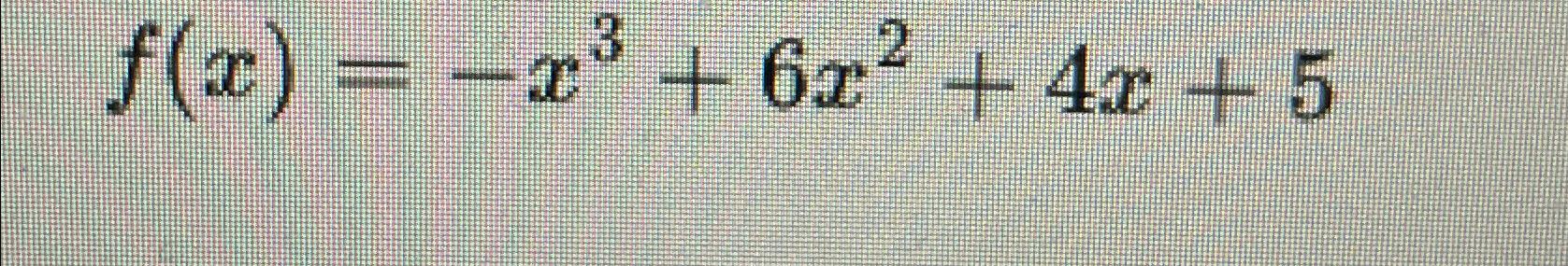 Solved Find the open intervals on which f is convave up and | Chegg.com