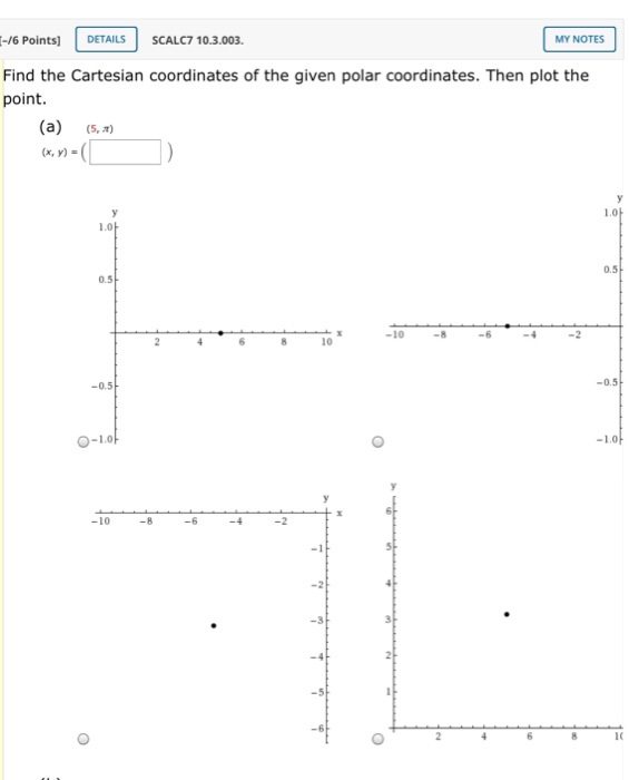 Solved 1-/6 Points) DETAILS SCALC7 10.3.003. MY NOTES Find | Chegg.com