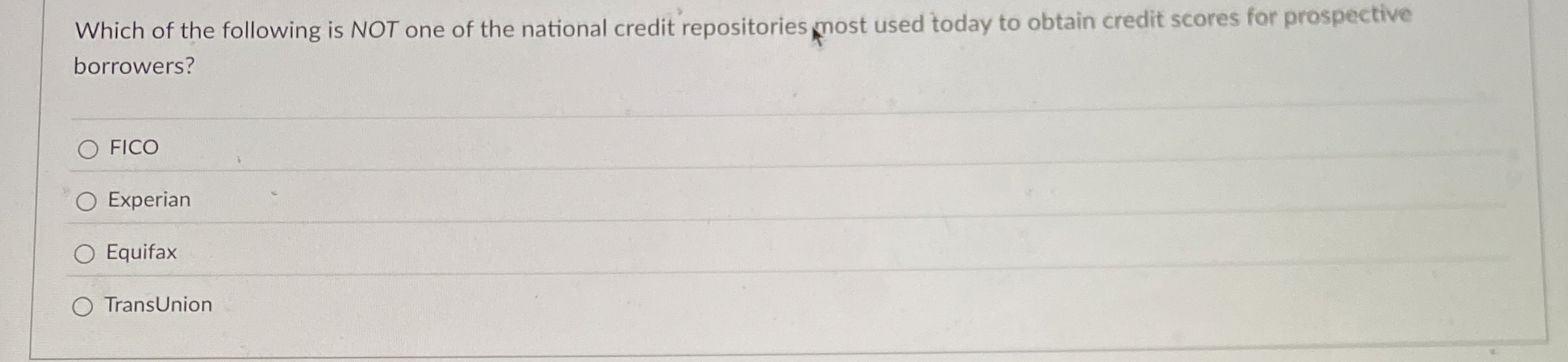 Solved Which of the following is NOT one of the national | Chegg.com
