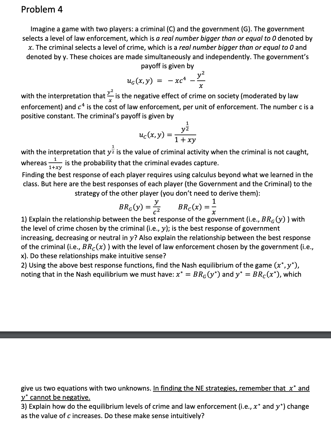 Solved Problem 2In the Bertrand game, imagine that the | Chegg.com