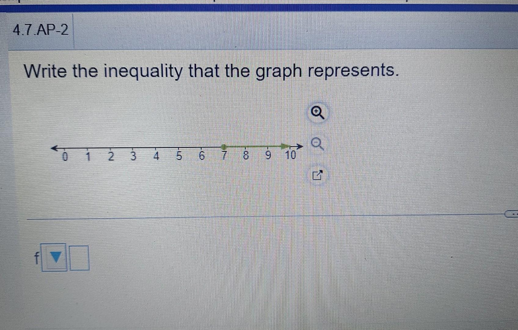 Solved Write the inequality that the graph represents. | Chegg.com Solved Write the inequality that the graph represents. | Chegg.com