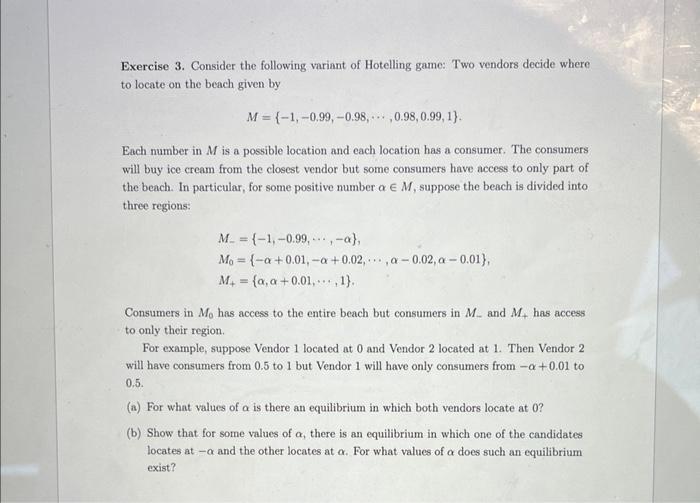 Solved Exercise 3. Consider the following variant of | Chegg.com