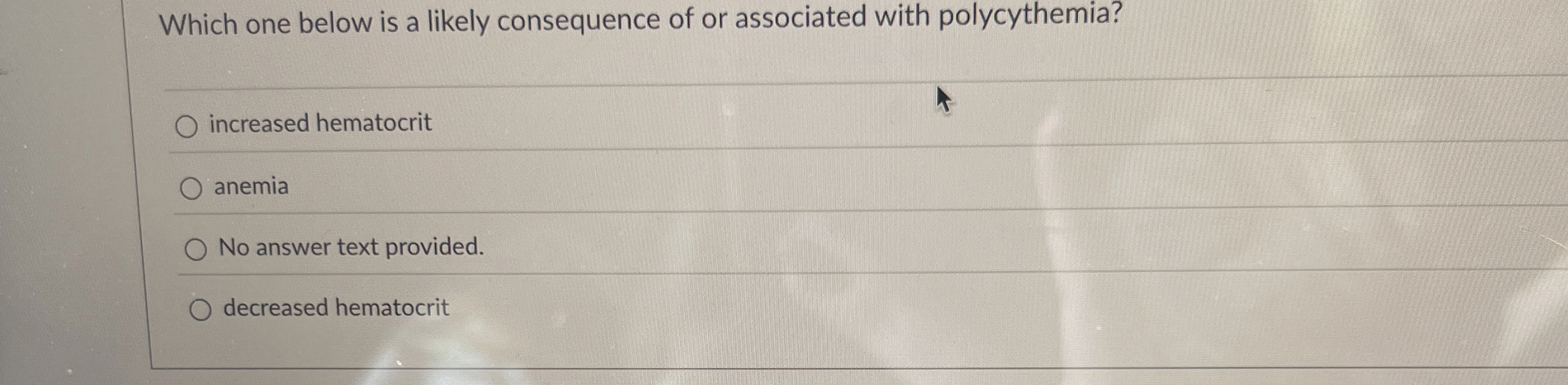 Solved Which one below is a likely consequence of or | Chegg.com