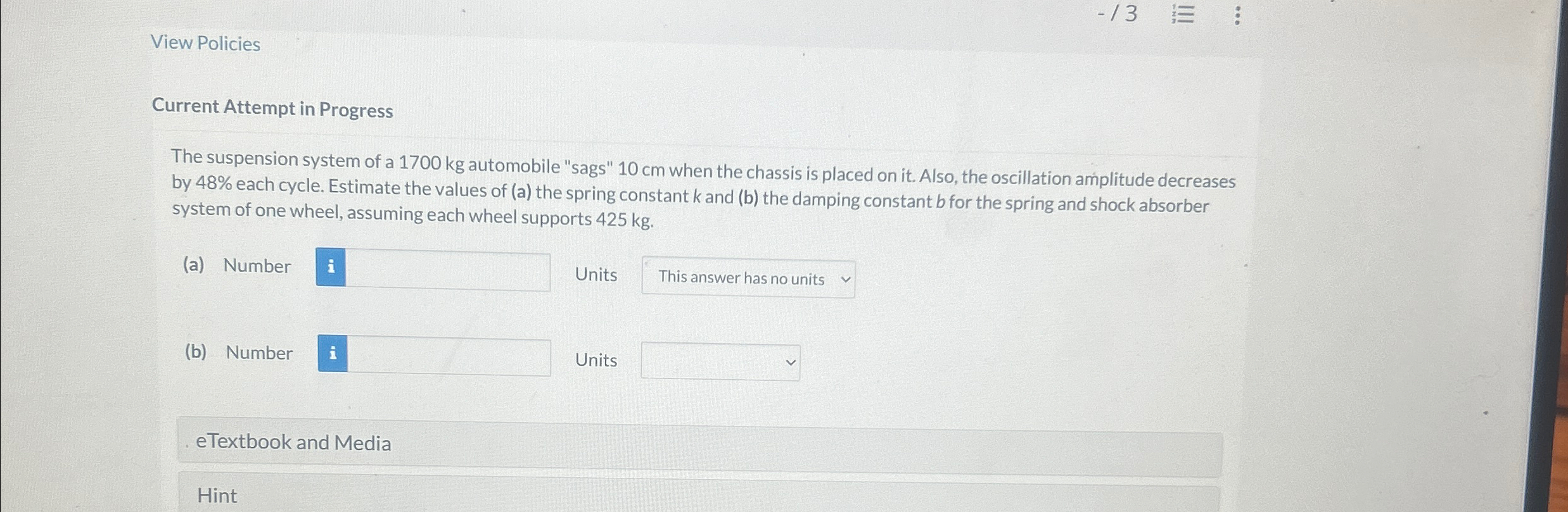 Solved View PoliciesCurrent Attempt in ProgressThe | Chegg.com