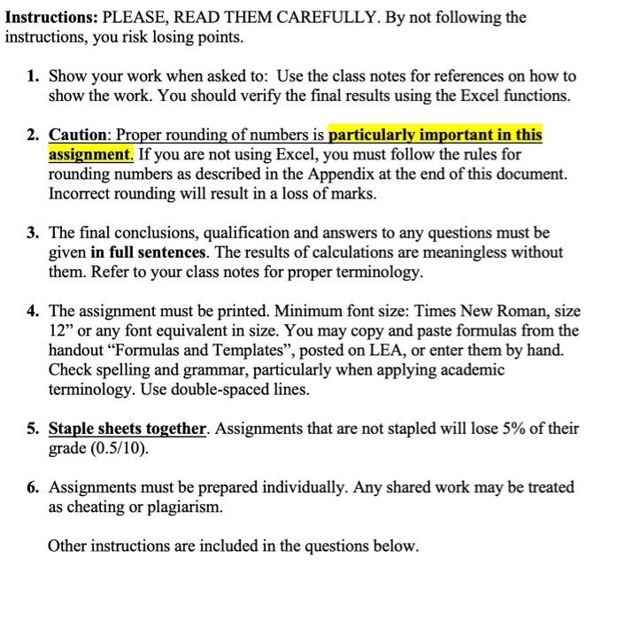 Solved 1- Please follow the instructions closely and read | Chegg.com