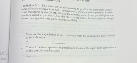 Solved Prediction 2-1: Use direct physical reasoning to | Chegg.com