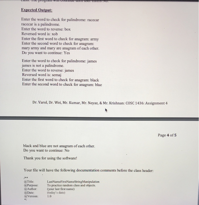 Solved Question 1 (50 points): String Manipulation Write a | Chegg.com