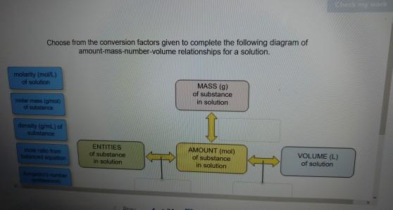 Solved Choose from the conversion factors given to complete | Chegg.com