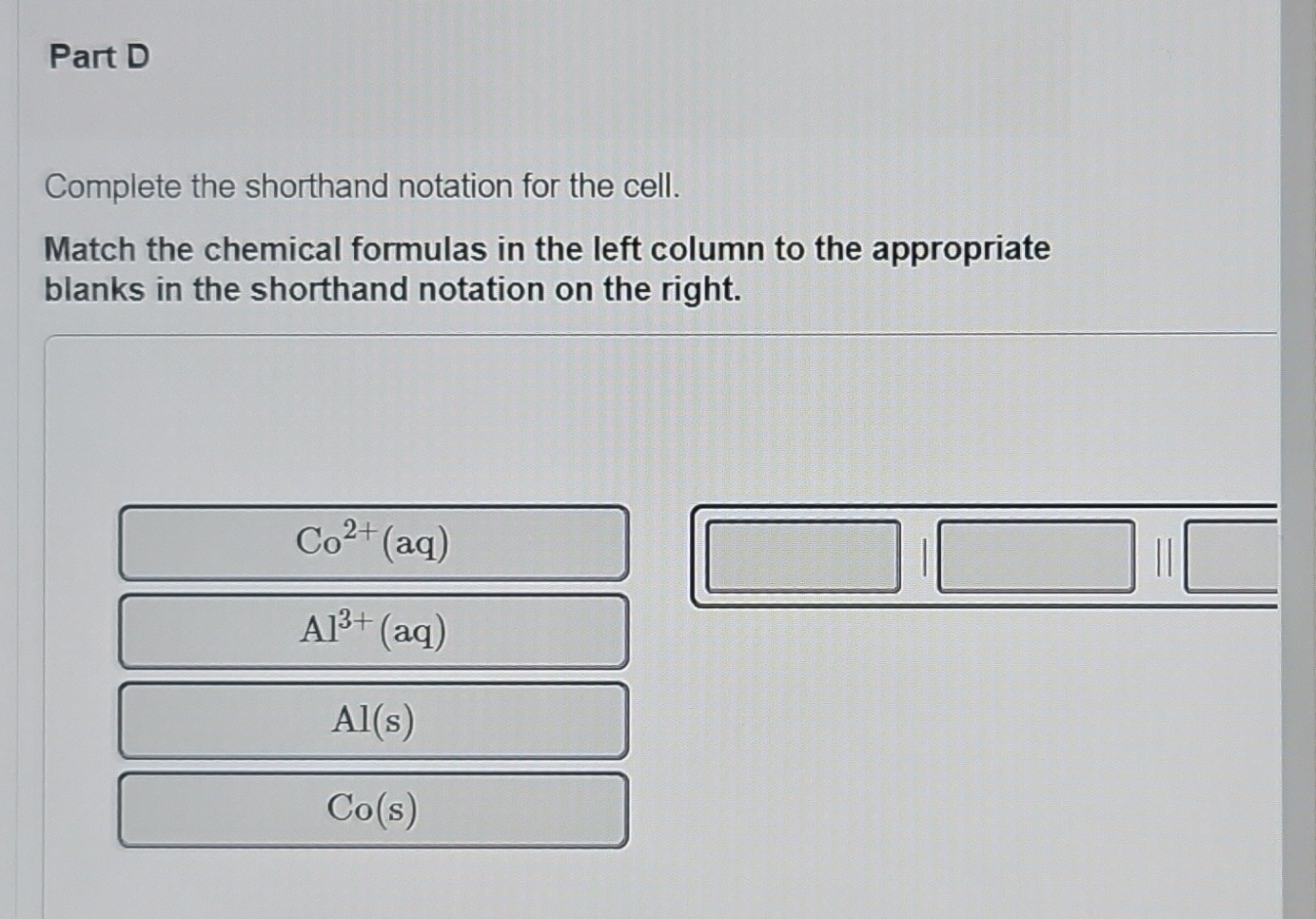Solved Part DComplete the shorthand notation for the | Chegg.com