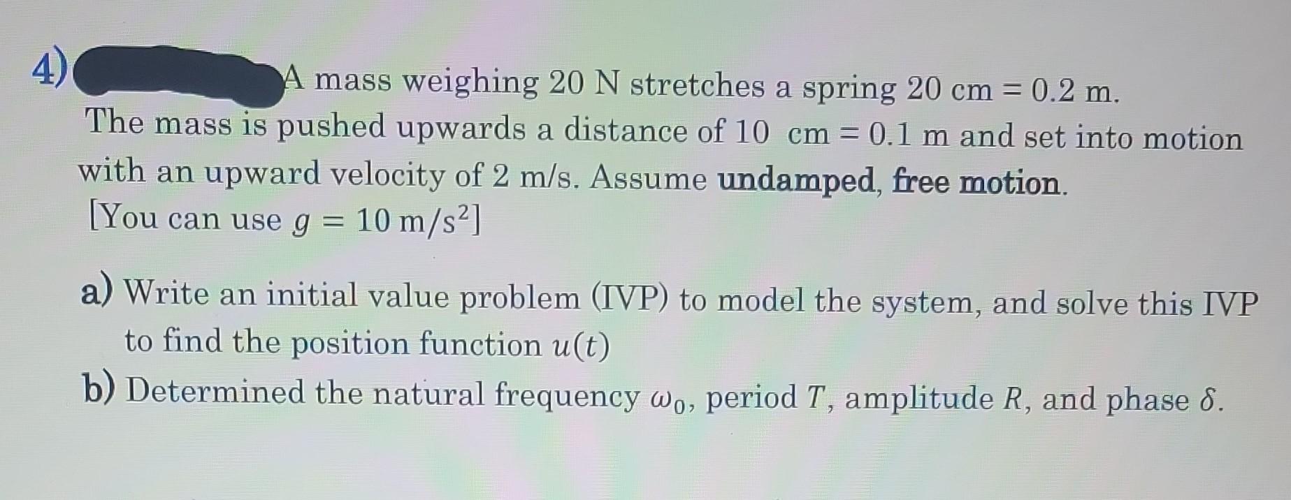 Solved Diff. Eq. Math Question. Could you show the steps to | Chegg.com
