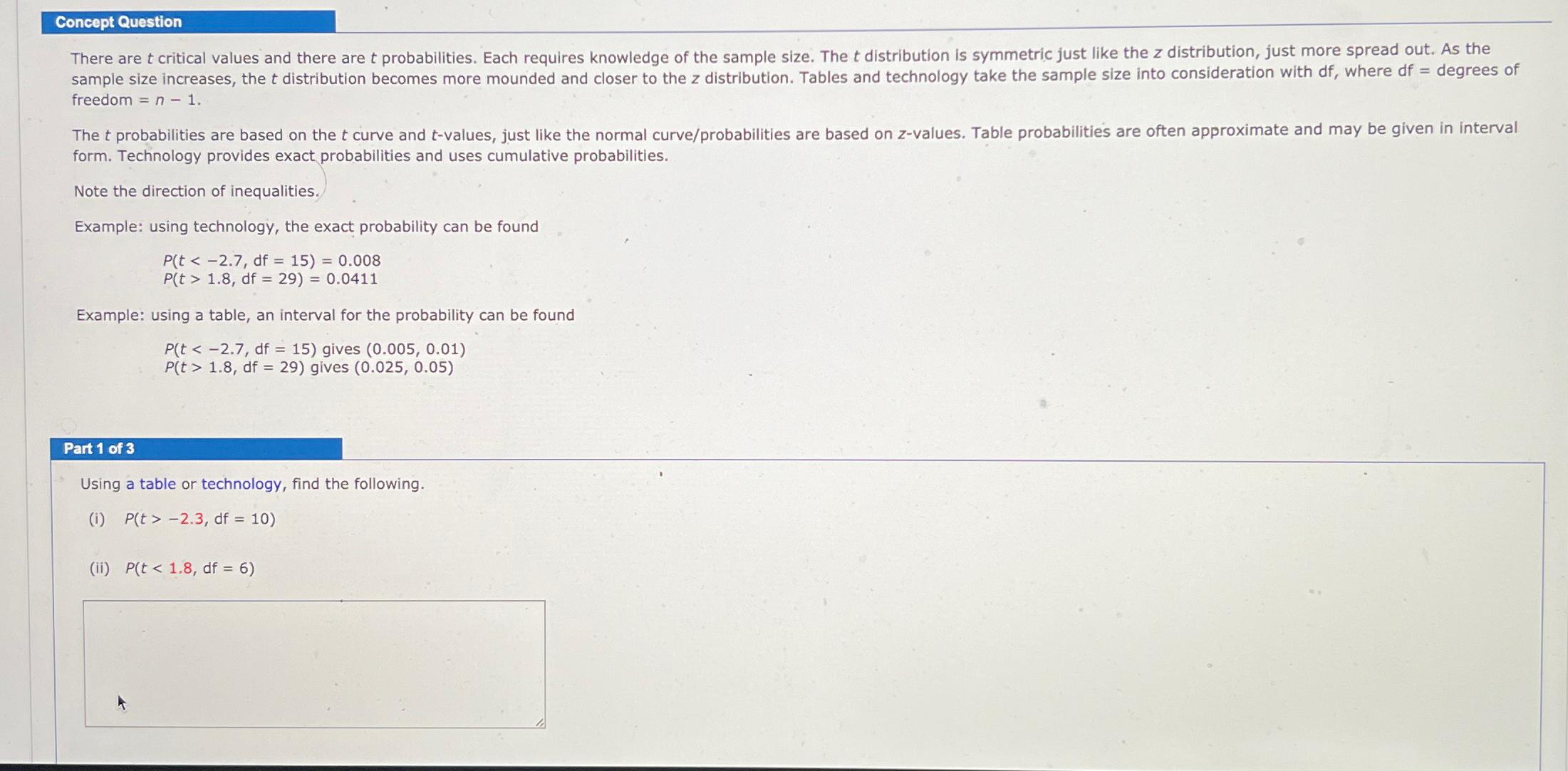 Solved Concept Question freedom =n-1. ﻿form. Technology | Chegg.com