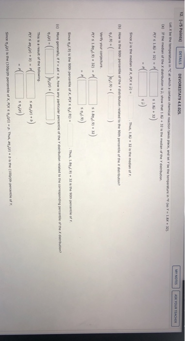 Solved 12. [-/5 Points) DETAILS DEVORESTAT9 4.E.025. MY | Chegg.com Solved 12. [-/5 Points) DETAILS DEVORESTAT9 4.E.025. MY | Chegg.com