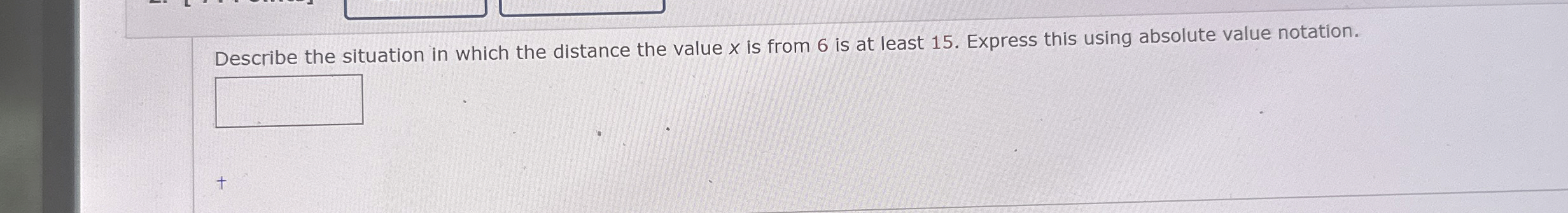 Solved Describe The Situation In Which The Distance The
