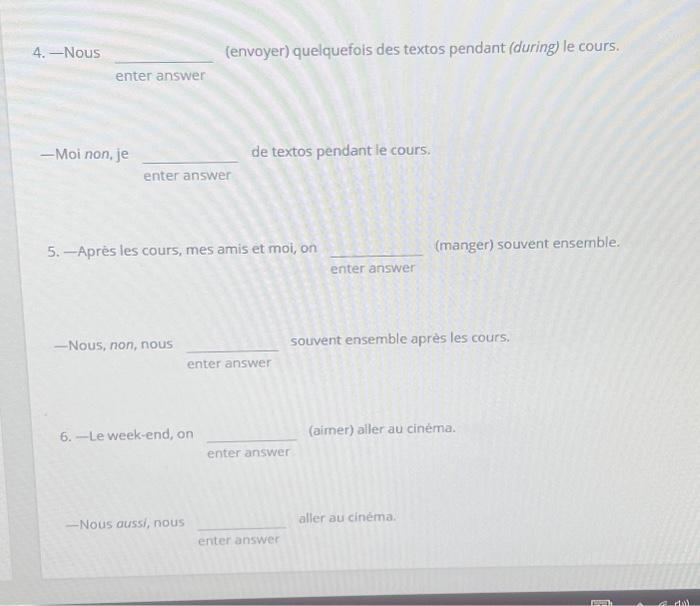 A foreign student is talking about the University of | Chegg.com