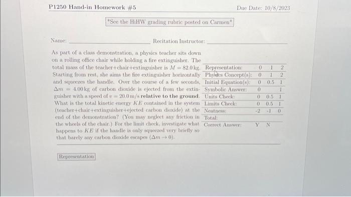 Solved As part of a class demonstration, a physics teacher | Chegg.com