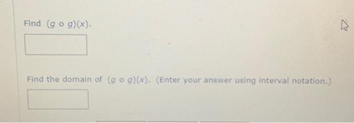 Solved Consider The Following Functions F X х X 3 G X