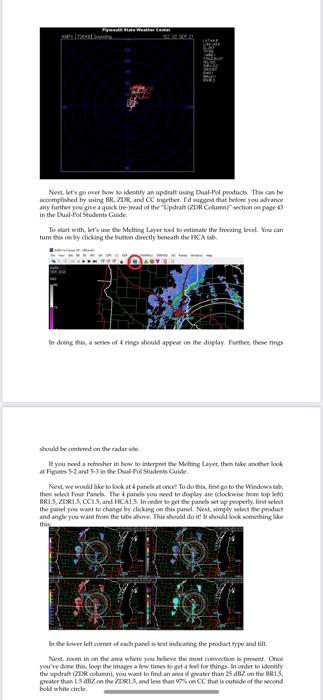 Solved Part 3: GRLevel3 and Dual PolFor this part, you will | Chegg.com