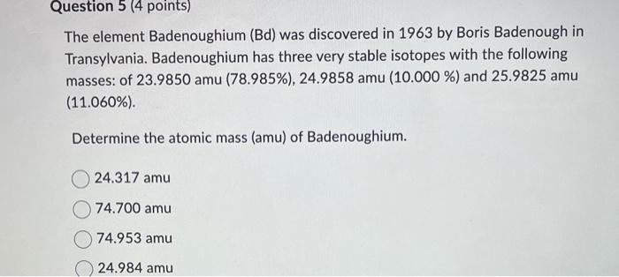 Solved - Identify the metallic compound. Given the following | Chegg.com