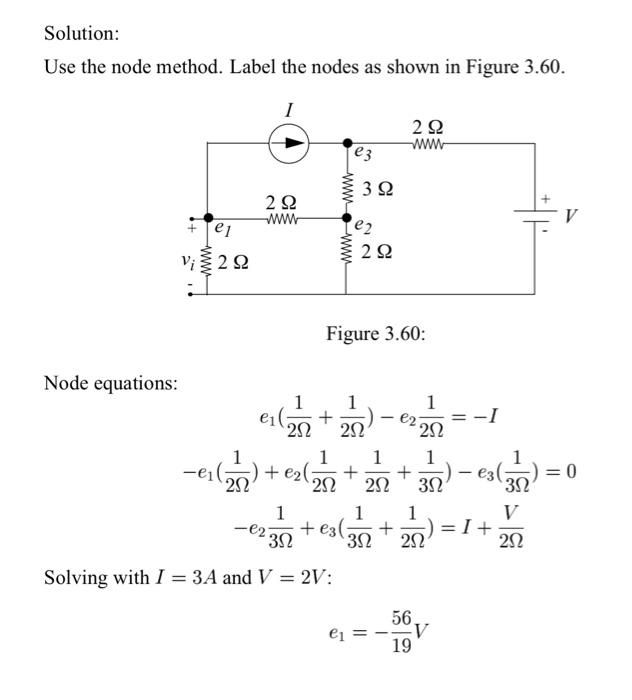 Solved Can you explain how they got the node equations? | Chegg.com