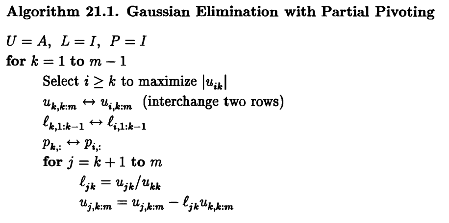 Solved Implement the function [L, ﻿U, ﻿P] = ﻿mylu(A) ﻿as a | Chegg.com