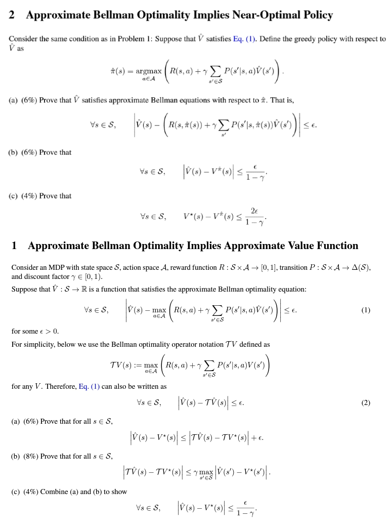 Solved Approximate Bellman Optimality Implies Near Optimal
