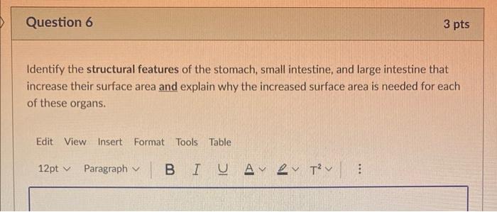 Solved Question 6 3 pts Identify the structural features of | Chegg.com