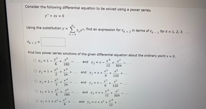 Solved Consider the following differential equation to be | Chegg.com