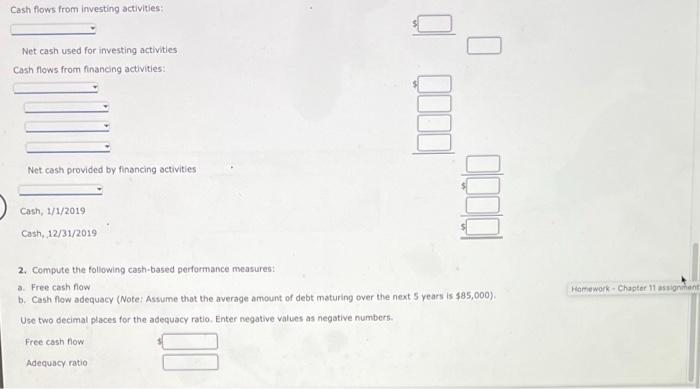 Solved Exercise 11-47 (Algorithmic) Preparing the Statement | Chegg.com
