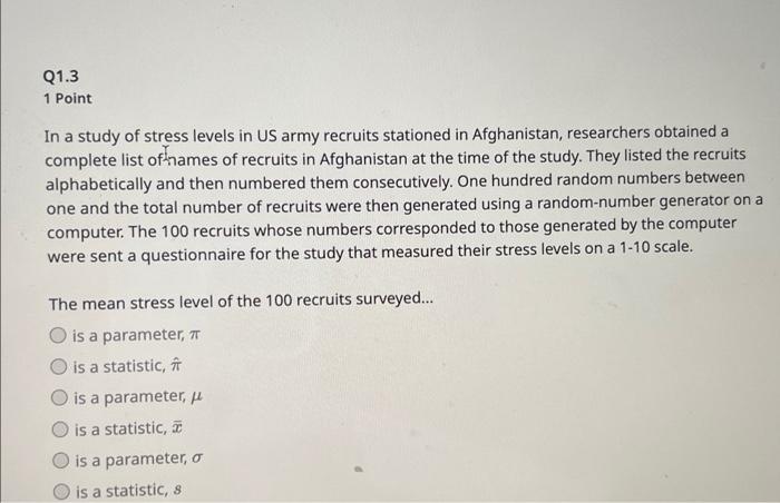 Solved Q1.2 1 Point Continuing from the question directly | Chegg.com
